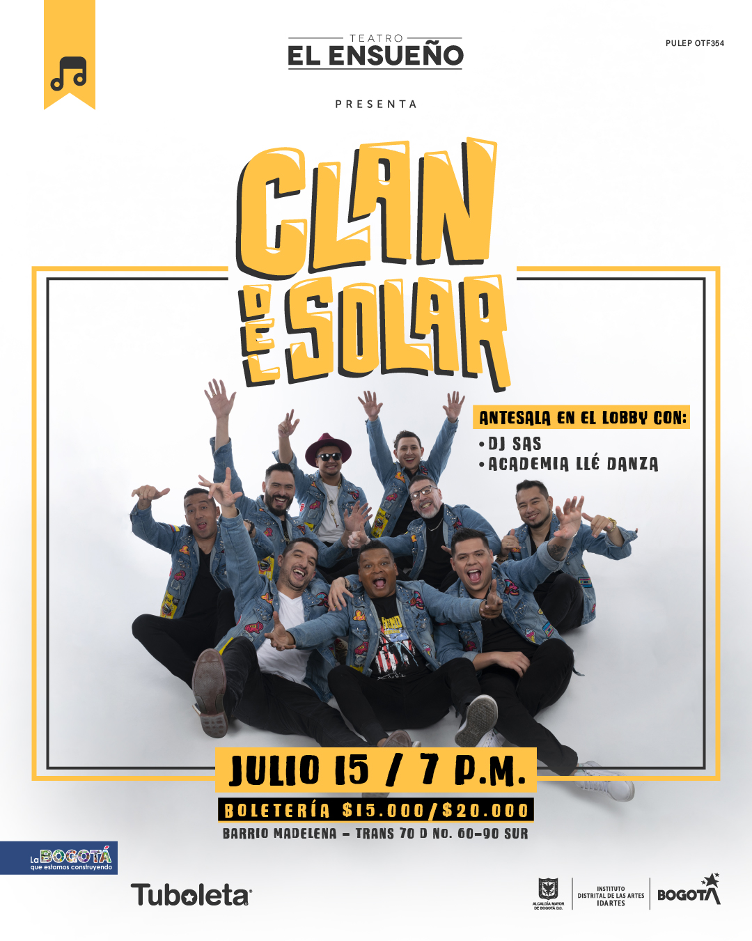 El Clan del Solar llega para una noche de salsa inolvidable | Instituto ...